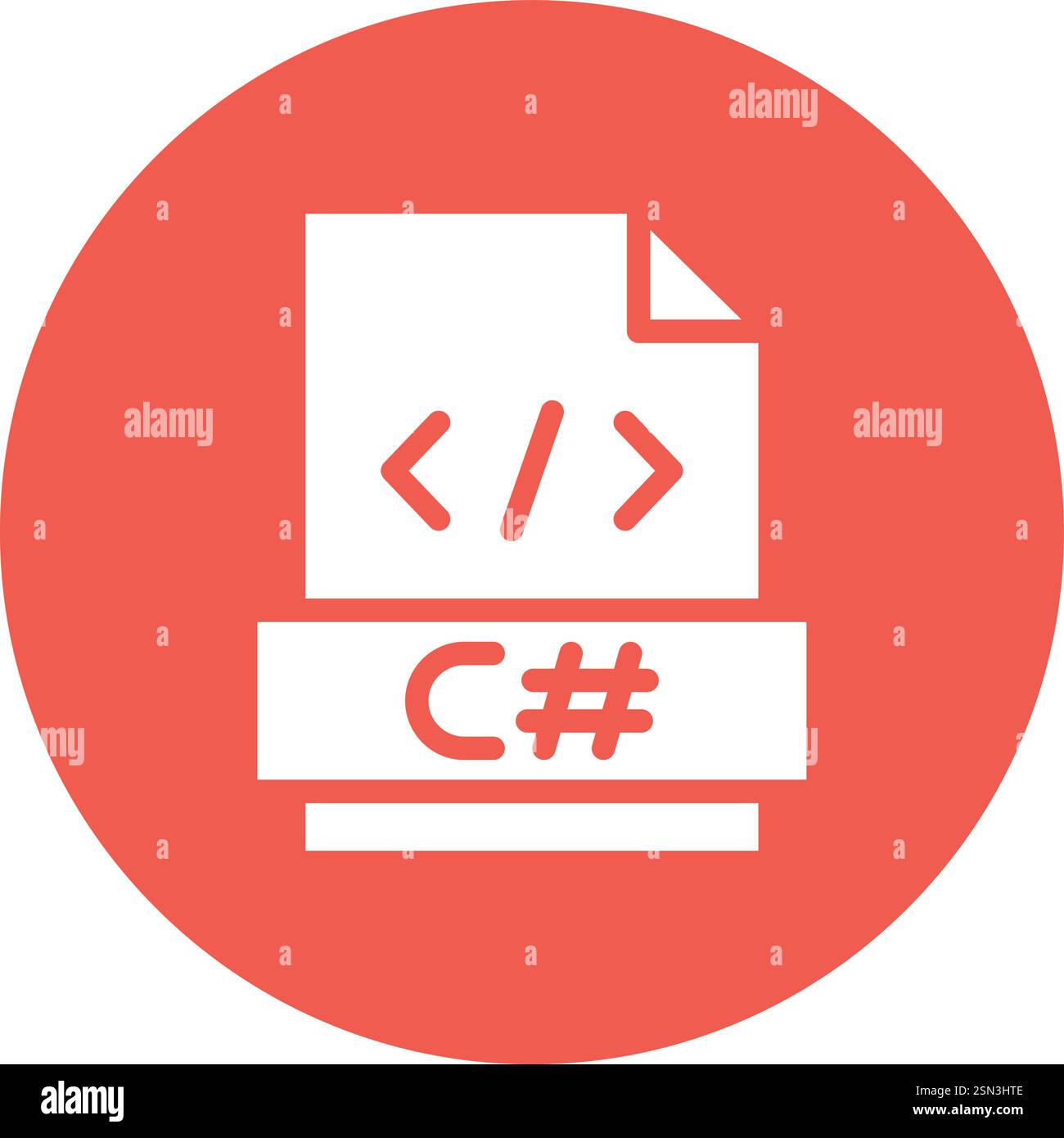 C sharp Vector Icon Design Illustration Stock Vector Image & Art - Alamy