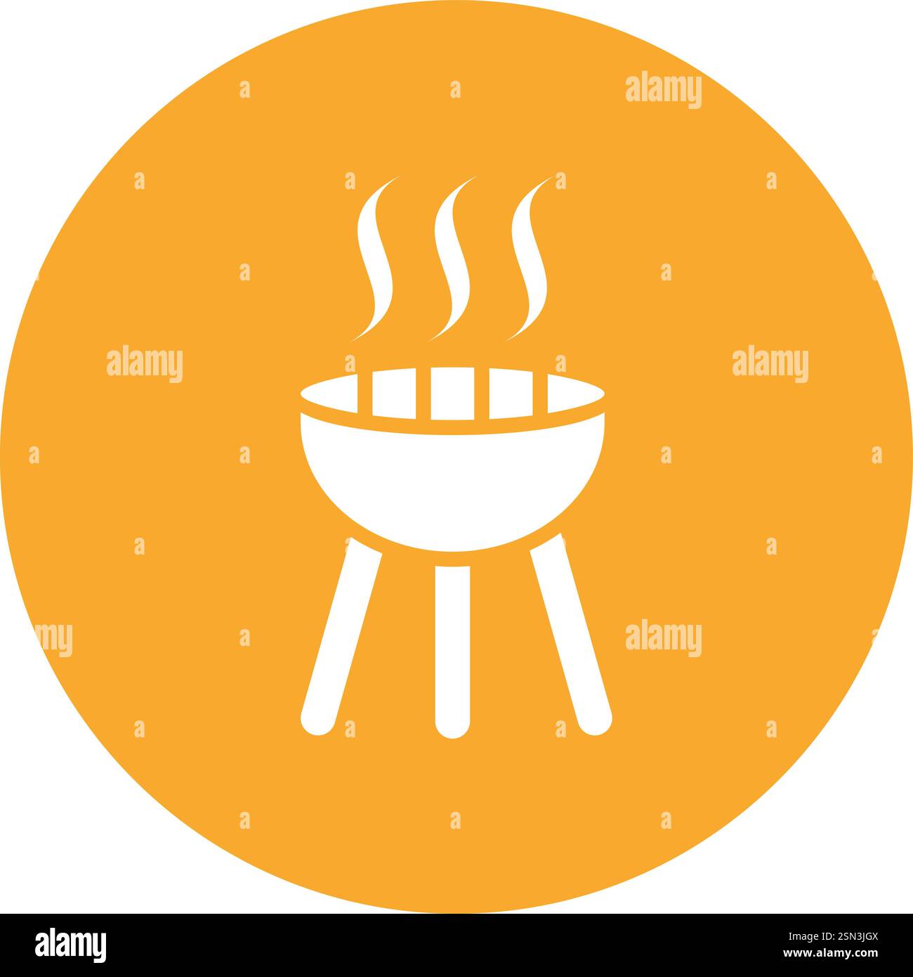 Barbecue Vector Icon Design Illustration Stock Vector Image & Art - Alamy