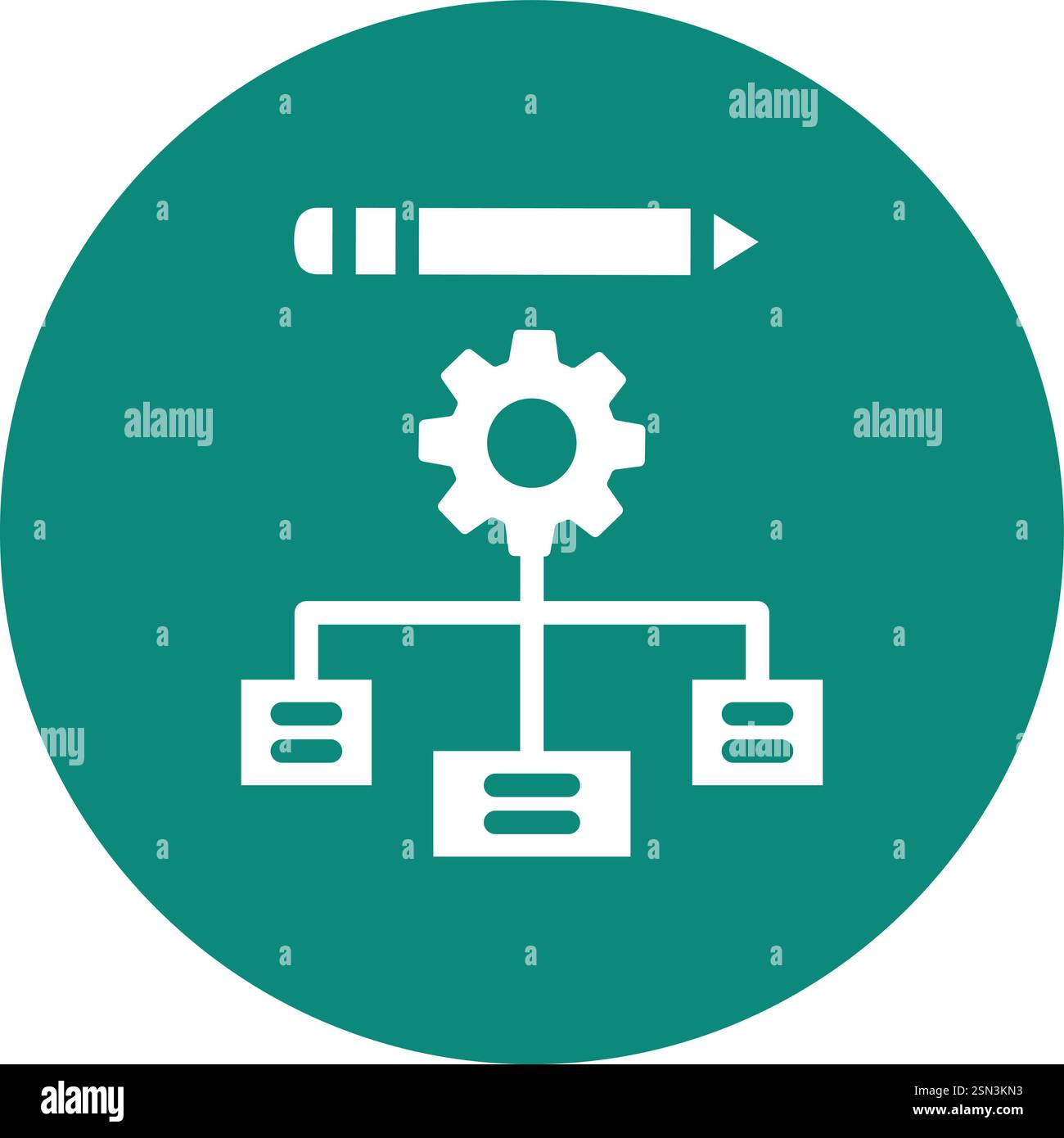Framework Vector Icon Design Illustration Stock Vector Image & Art - Alamy