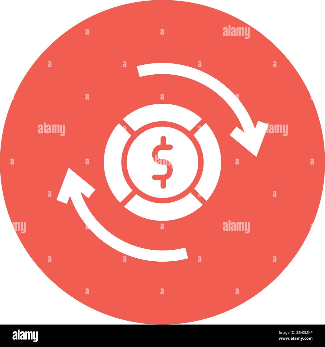 Money flow sign icon Stock Vector Images - Alamy