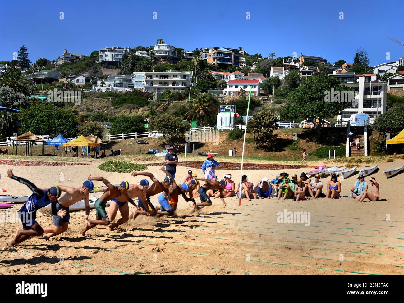 Santos Beach, Mossel Bay, Eden District Municipality, South Africa, RSA ...