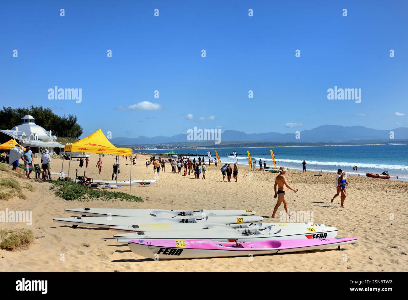 Santos Beach, Mossel Bay, Eden District Municipality, South Africa, RSA ...