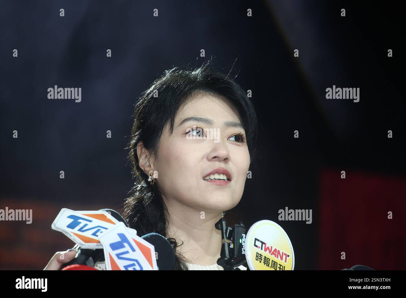 TAIPEI, CHINA - FEBRUARY 13, 2025 - Taiwanese female singer Olivia Tsao ...