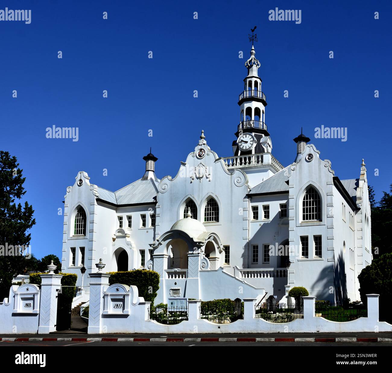 The Dutch Reformed Church in Swellendam is the second church on the ...