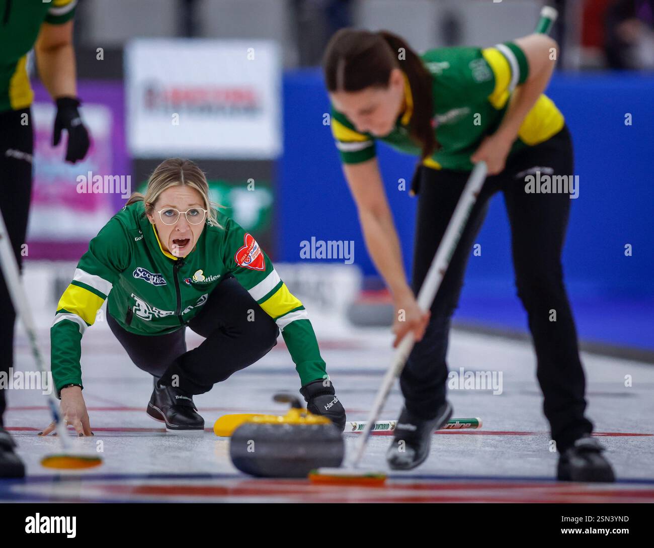 Calgary, Canada. 17th Feb, 2024. Team Northern Ontario skip Krista ...