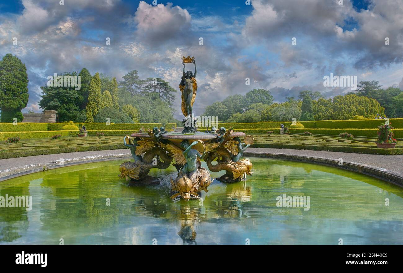 Photo of the Mermaid Fountain in the Italian Garden created by sculptor ...