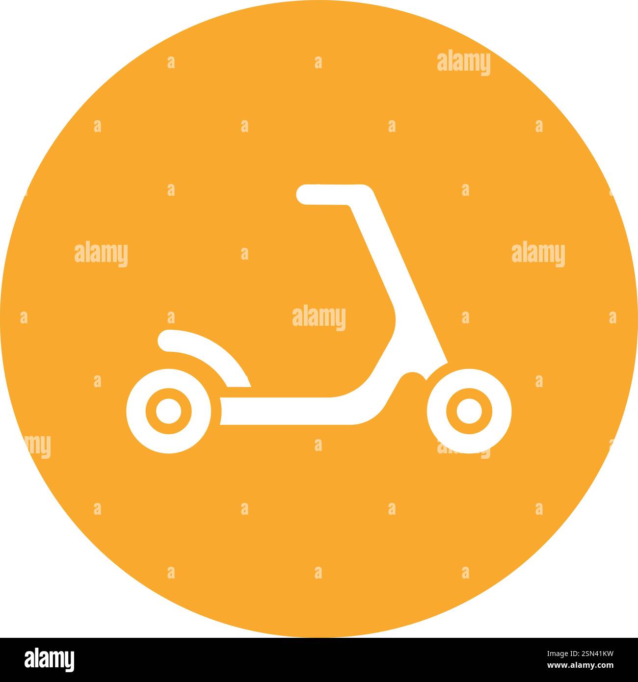 Scooter Vector Icon Design Illustration Stock Vector Image & Art - Alamy