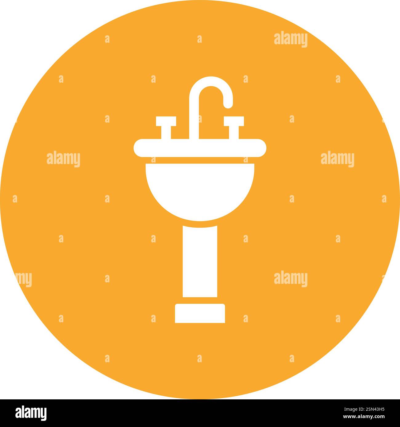 Sink Vector Icon Design Illustration Stock Vector Image & Art - Alamy