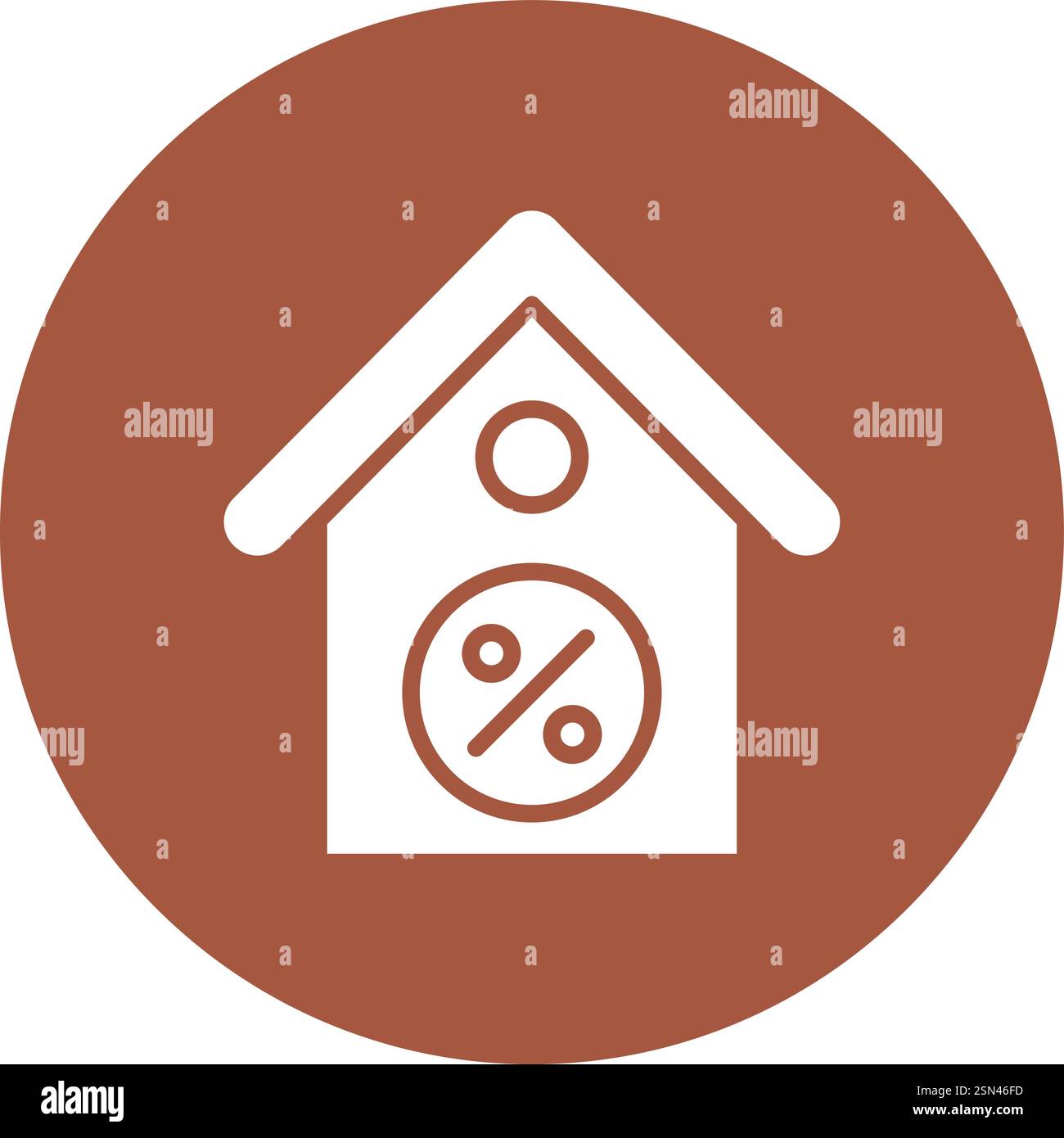 Percentage Vector Icon Design Illustration Stock Vector Image & Art - Alamy