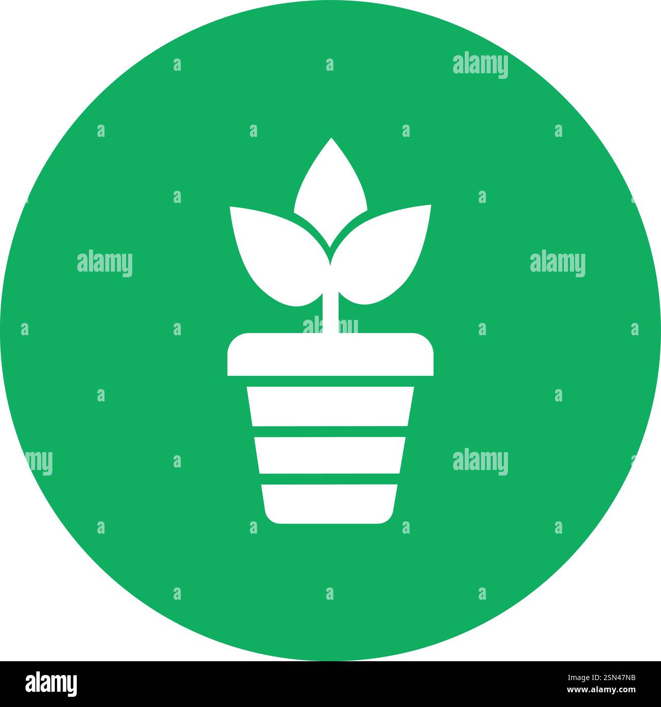 Plant Vector Icon Design Illustration Stock Vector Image & Art - Alamy