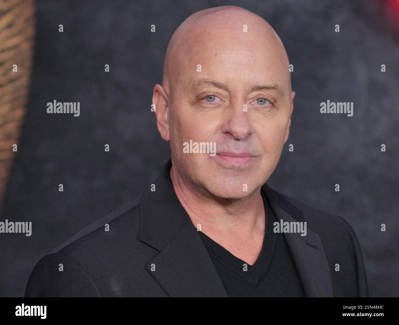 Los Angeles, USA. 12th Feb, 2025. Ron Thomas arrives at Netflix's COBRA ...