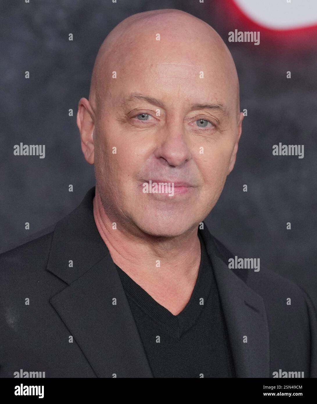 Los Angeles, USA. 12th Feb, 2025. Ron Thomas arrives at Netflix's COBRA ...