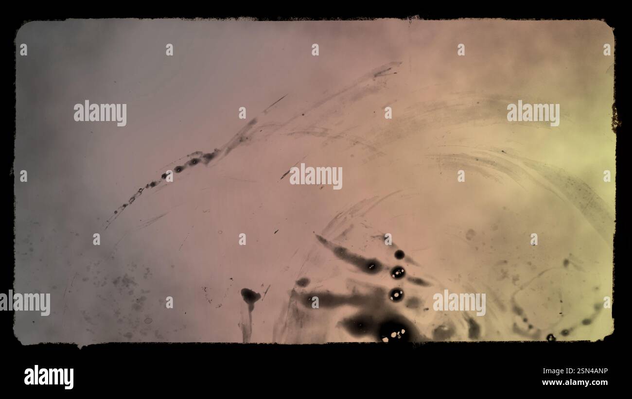 Grunge film seamless texture. Retro template. Negative film. Scratched ...