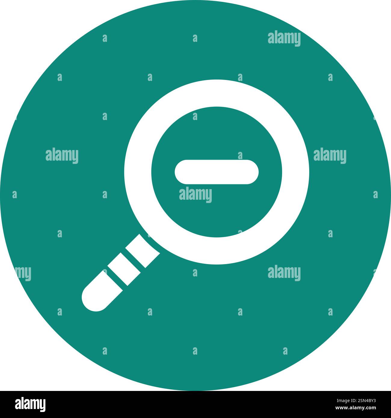 Zoom out Vector Icon Design Illustration Stock Vector Image & Art - Alamy