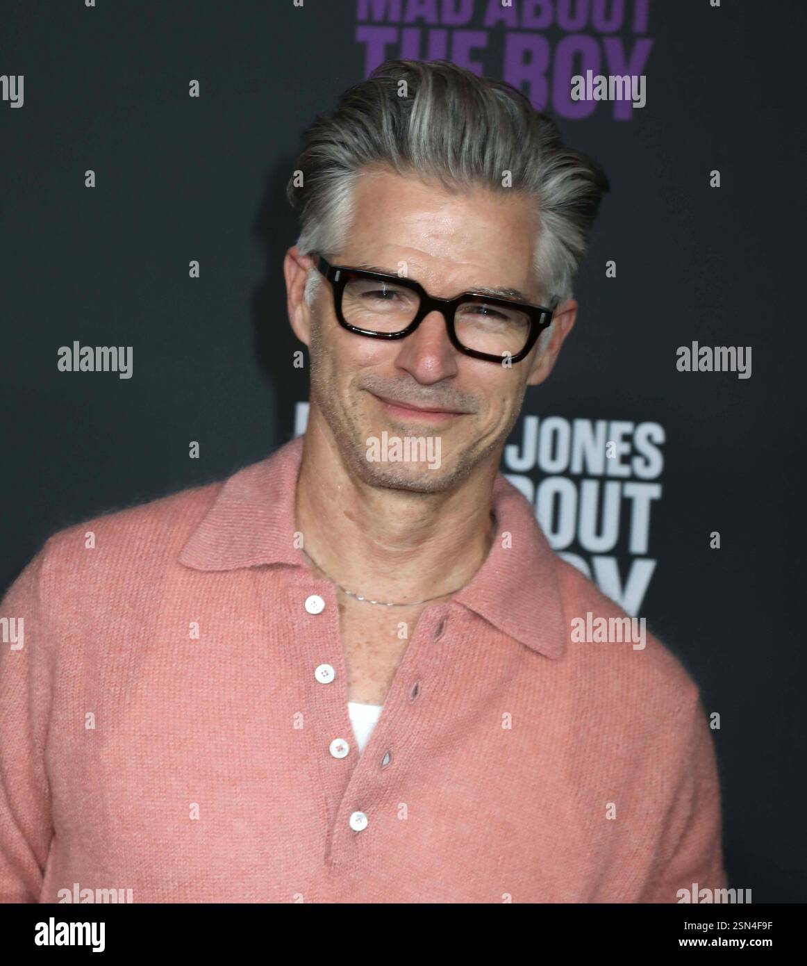 February 13, 2025, New York, New York, USA: Actor ERIC RUTHERFORD seen ...