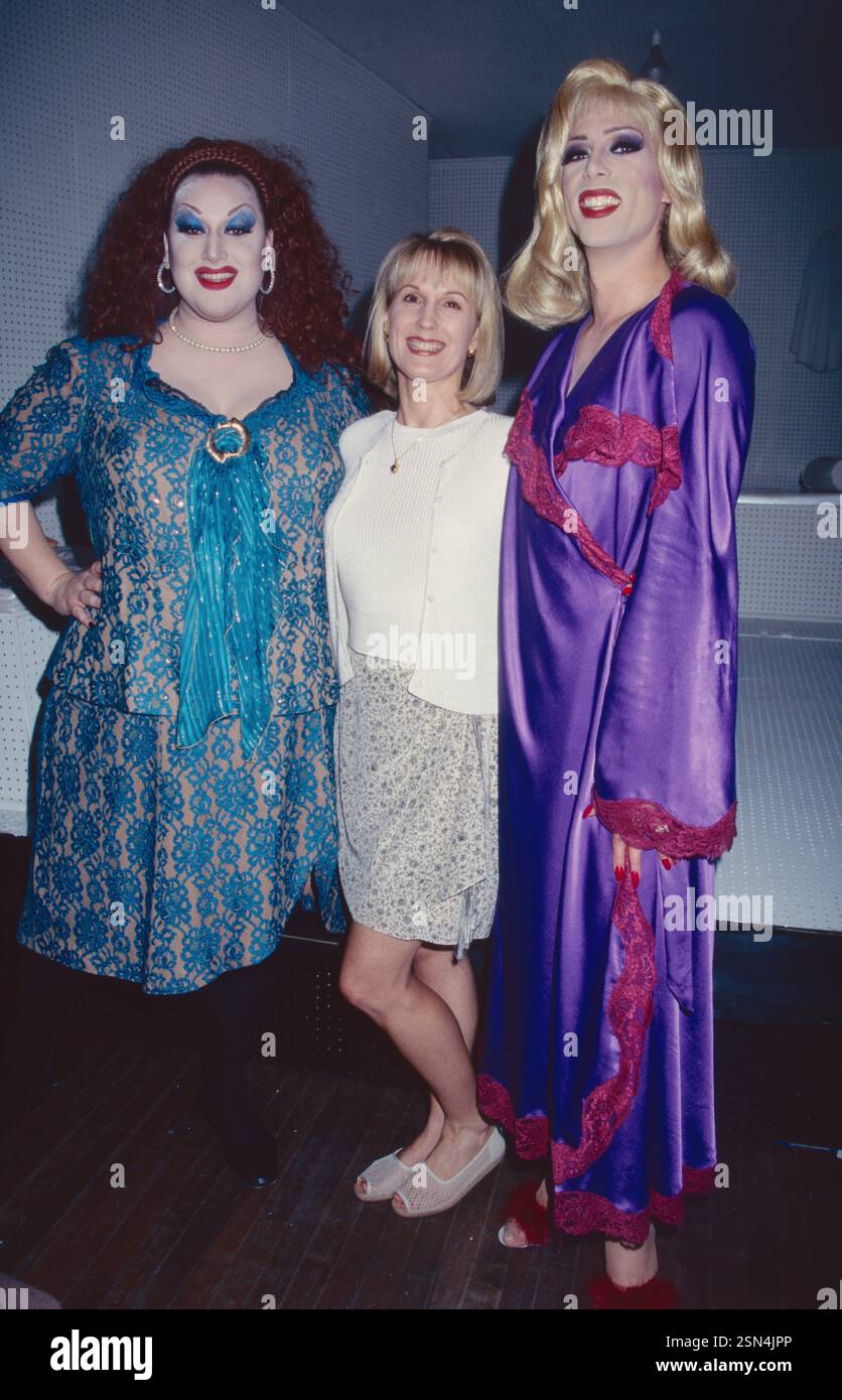 Sydney Biddle Barrows visits backstage with Jackie Beat and Sherry Vine ...