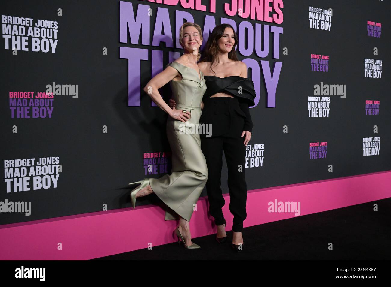 Renée Zellweger and Sarah Solemani Stock Photo - Alamy