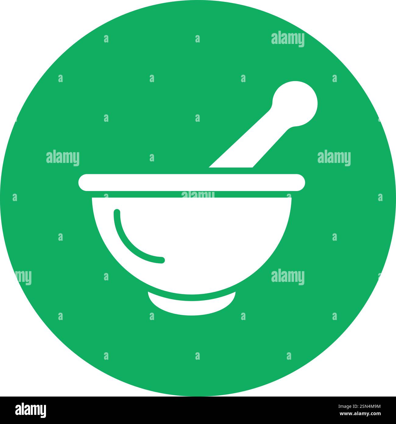 Mortar and pestle vector vectors Stock Vector Images - Alamy