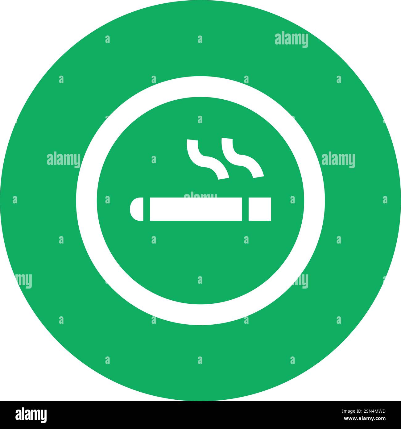 smoking area Vector Icon Design Illustration Stock Vector Image & Art ...