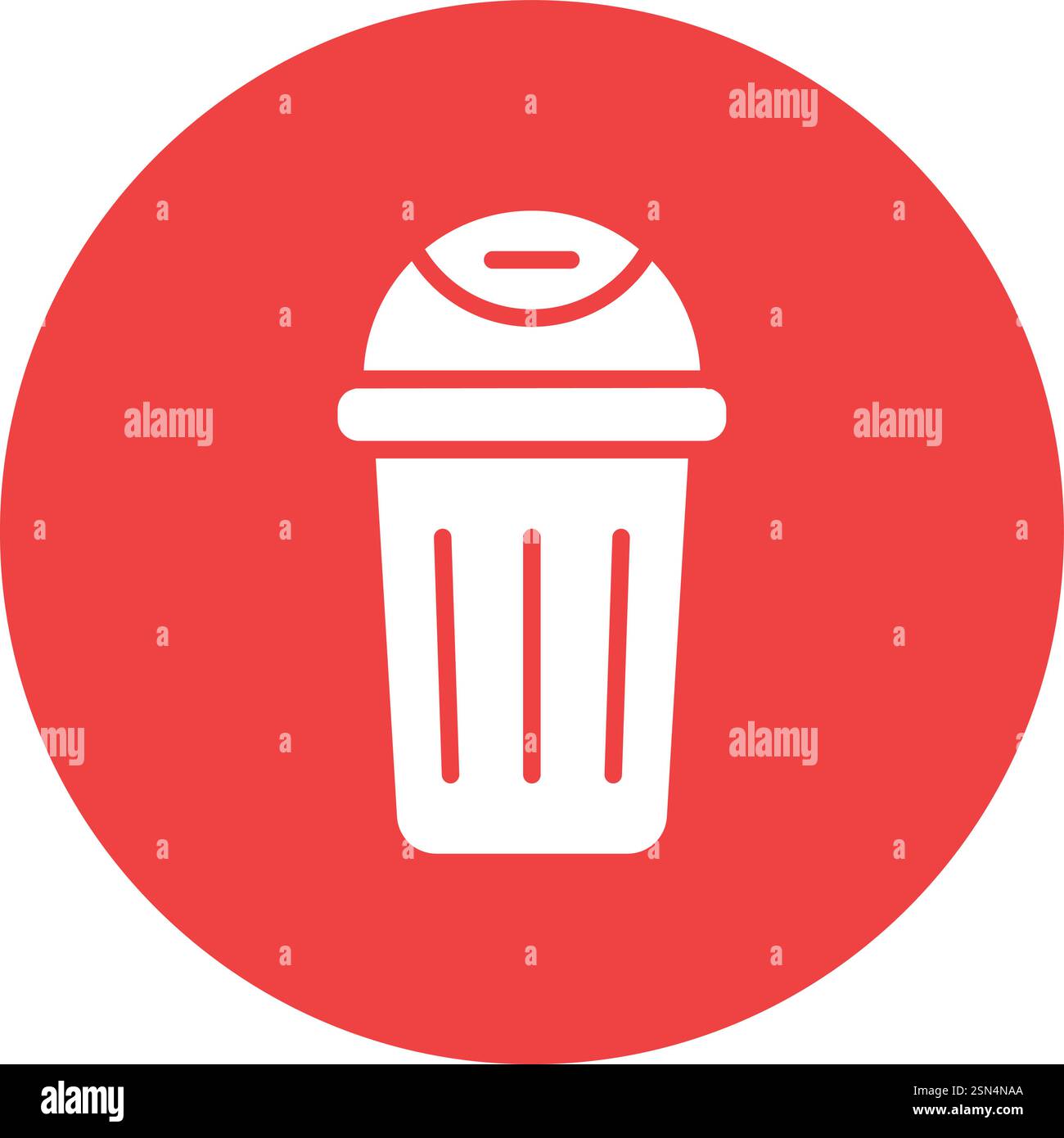 Bin logo design Stock Vector Images - Alamy