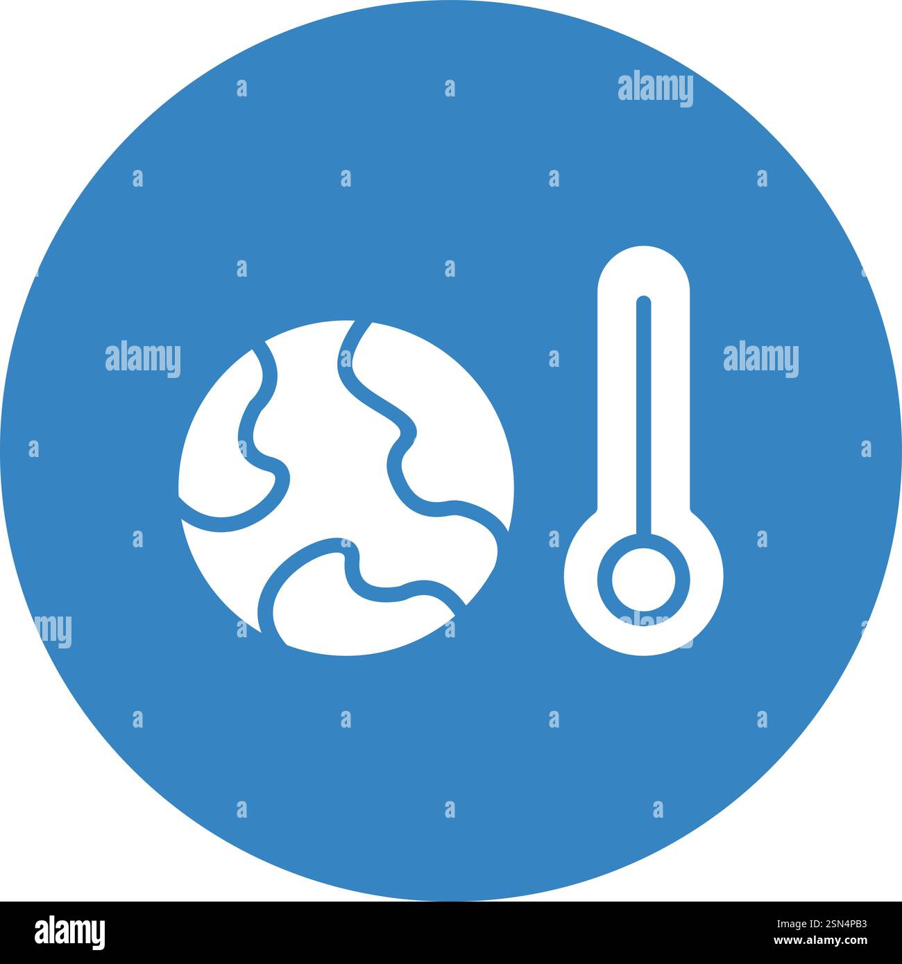 Climate change flat line icons hi-res stock photography and images - Alamy