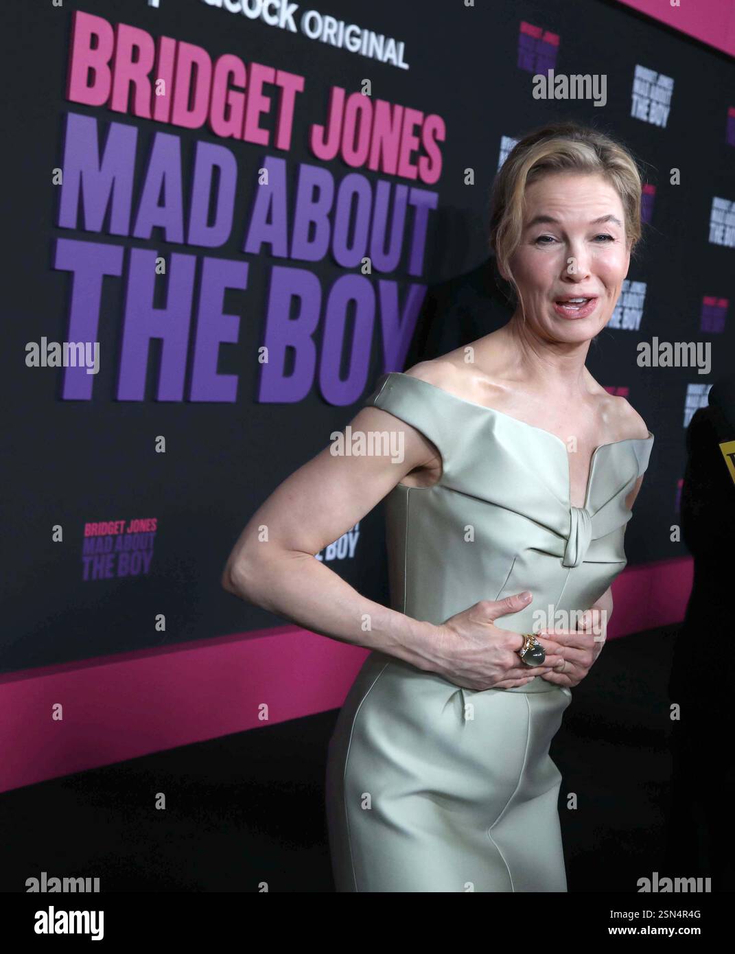 February 13, 2025, New York, New York, USA: Actor RENEE ZELLWEGER seen ...