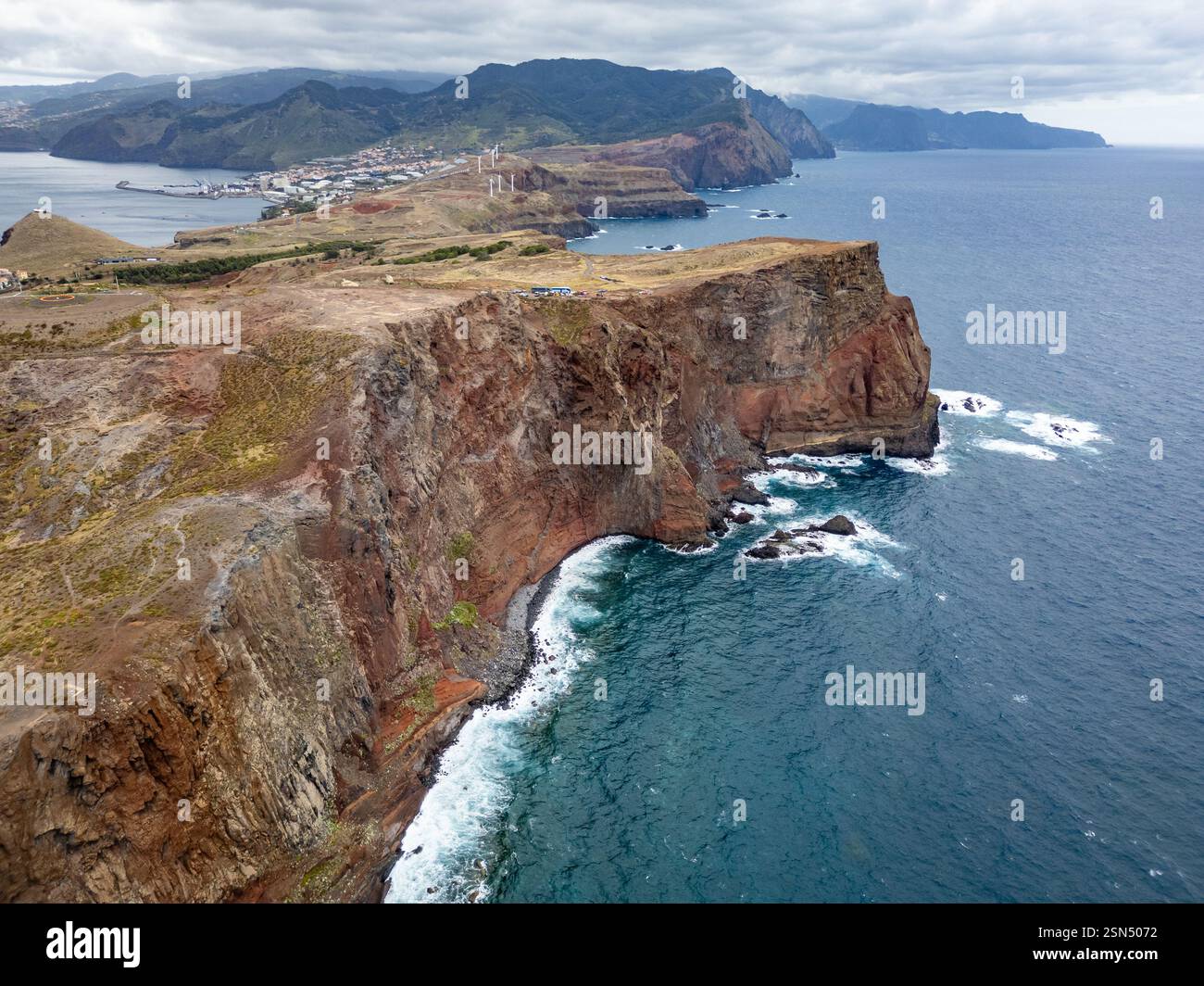 Area of Ponta de Sao Lourenco, easternmost point of Madeira Island in ...