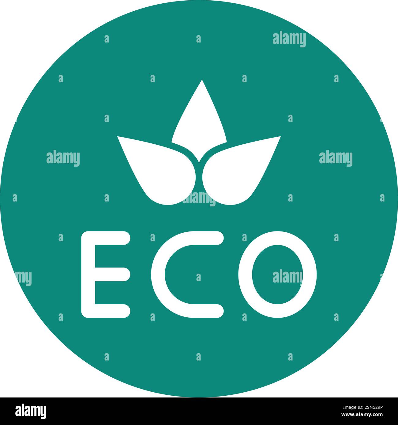 Eco Vector Icon Design Illustration Stock Vector Image & Art - Alamy