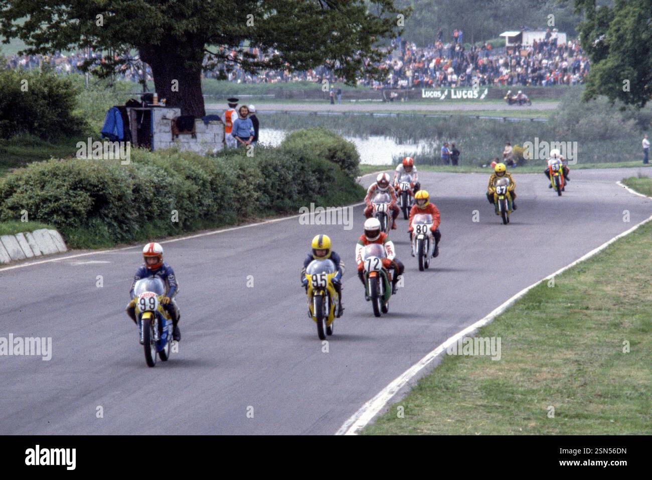 motorbike racing at Mallory Park in 1979 Stock Photo - Alamy