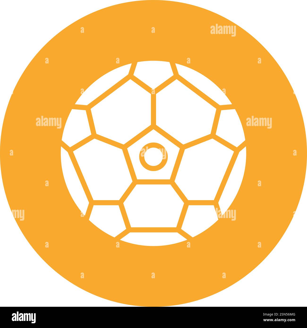Football Vector Icon Design Illustration Stock Vector Image & Art - Alamy