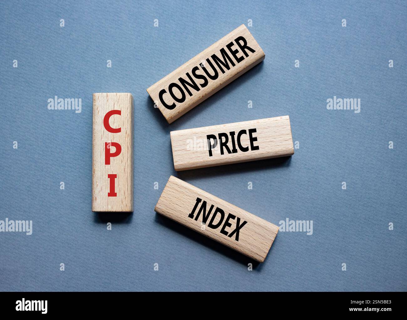 CPI - Consumer Price Index symbol. Concept word CPI on wooden blocks ...