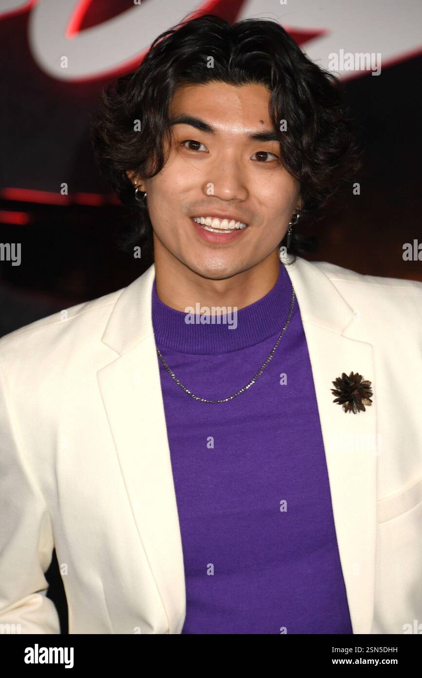 Hollywood, Ca. 12th Feb, 2025. Brandon H. Lee at Netflix's Cobra Kai ...