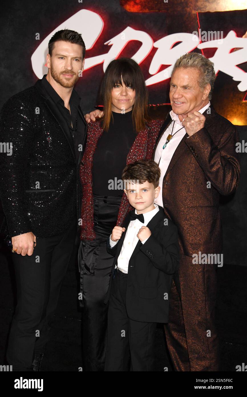 Hollywood, Ca. 12th Feb, 2025. Jesse Kove and Martin Kove at Netflix's ...