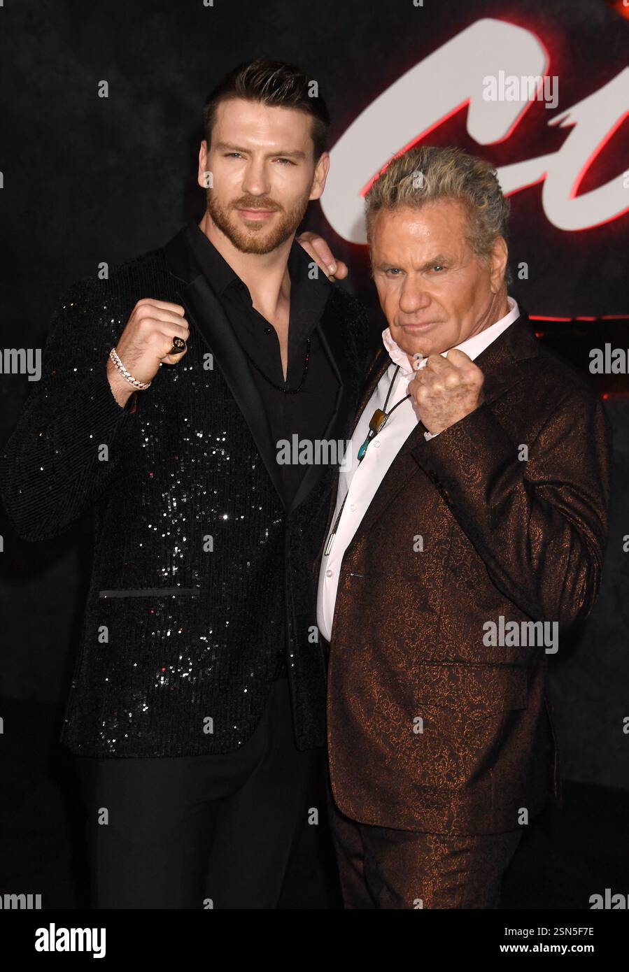 Hollywood, Ca. 12th Feb, 2025. Jesse Kove and Martin Kove at Netflix's ...