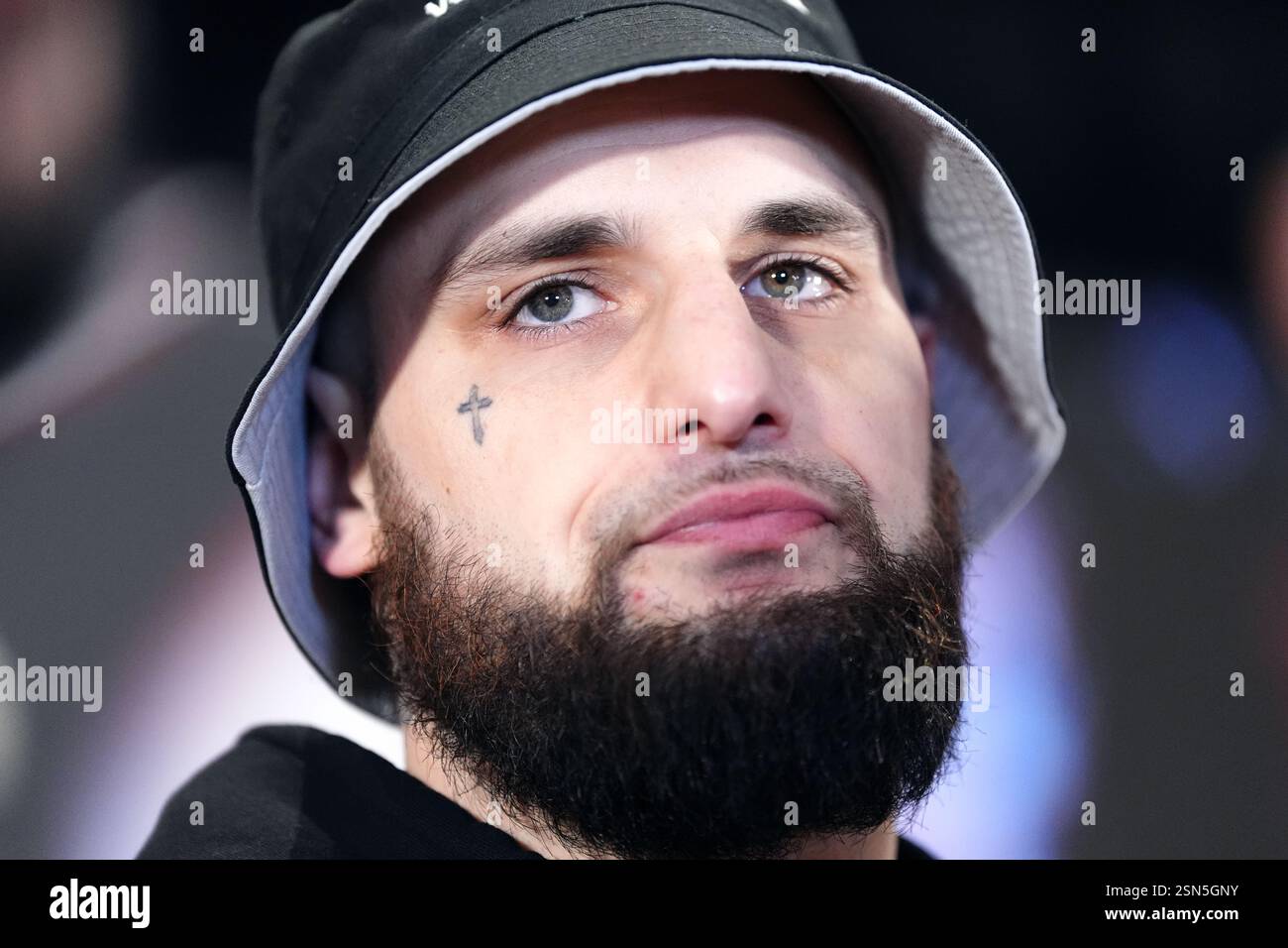 Liam Cameron during a press conference at Glaziers Hall, London ...