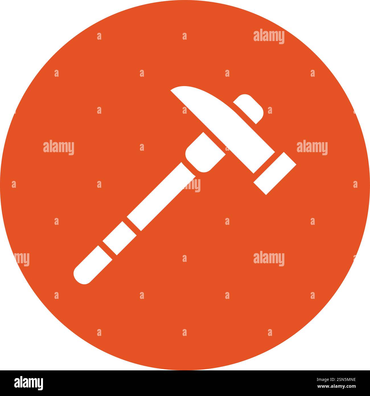 Pick hammer Vector Icon Design Illustration Stock Vector Image & Art - Alamy