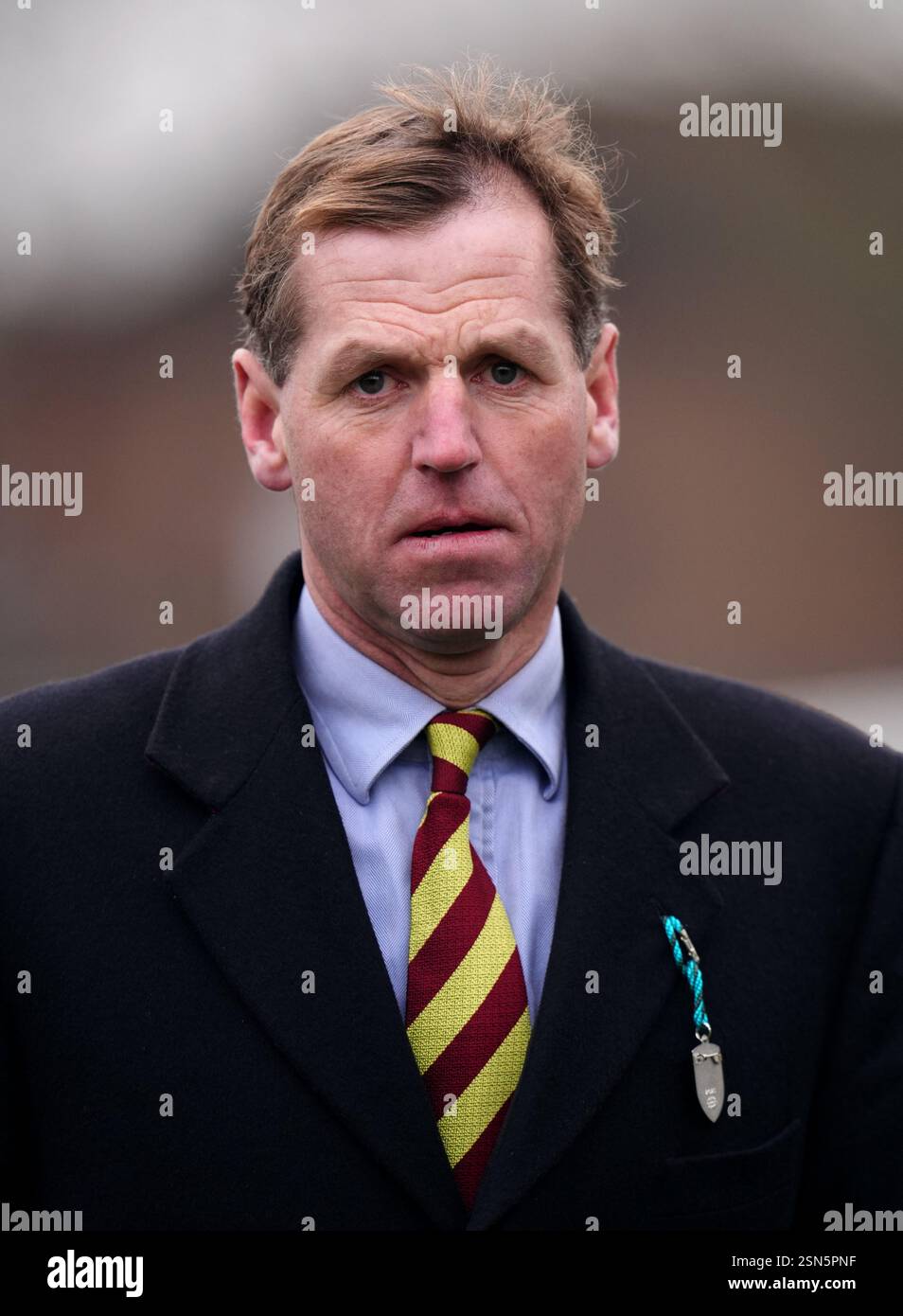 Trainer Jamie Snowden at Sandown Racecourse, Esher. Picture date ...
