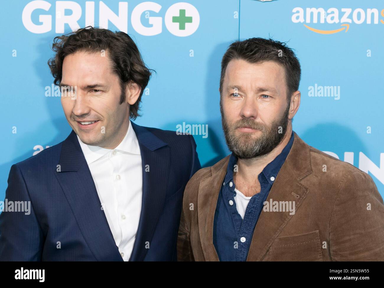 Director Nash Edgerton (l) and actor Joel Edgerton attend the world ...