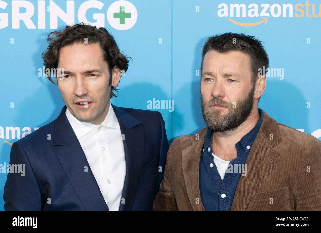 Director Nash Edgerton (l) and actor Joel Edgerton attend the world ...