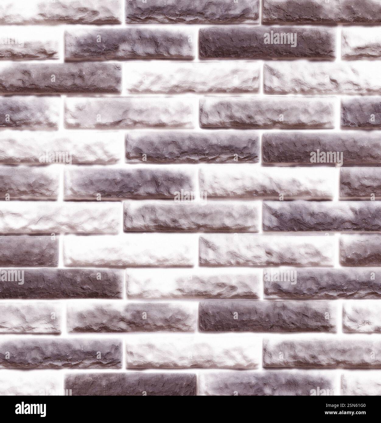 Decorative stone brick wall forming modern seamless pattern Stock Photo ...