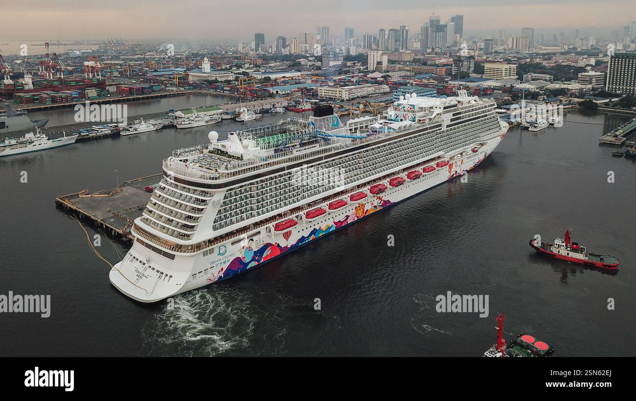 FILE PICS: Manila, Philippines. Feb 13,2025: The cruise ship World ...