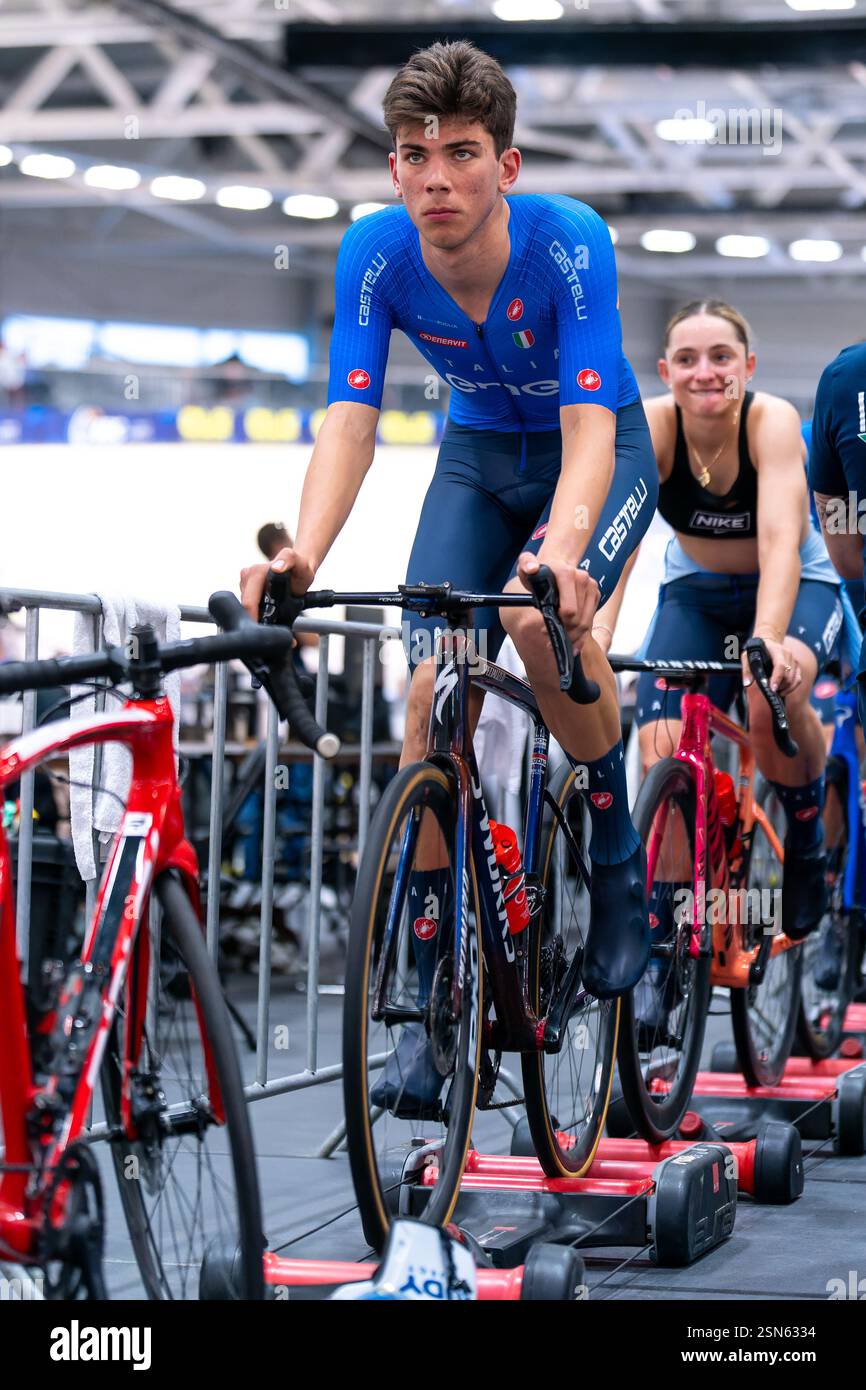 Heusden Zolder, Belgium. 13th Feb, 2025. HEUSDEN-ZOLDER, BELGIUM ...