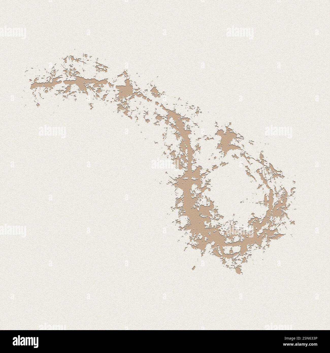 Abstract earth tone splash on textured background Stock Photo - Alamy