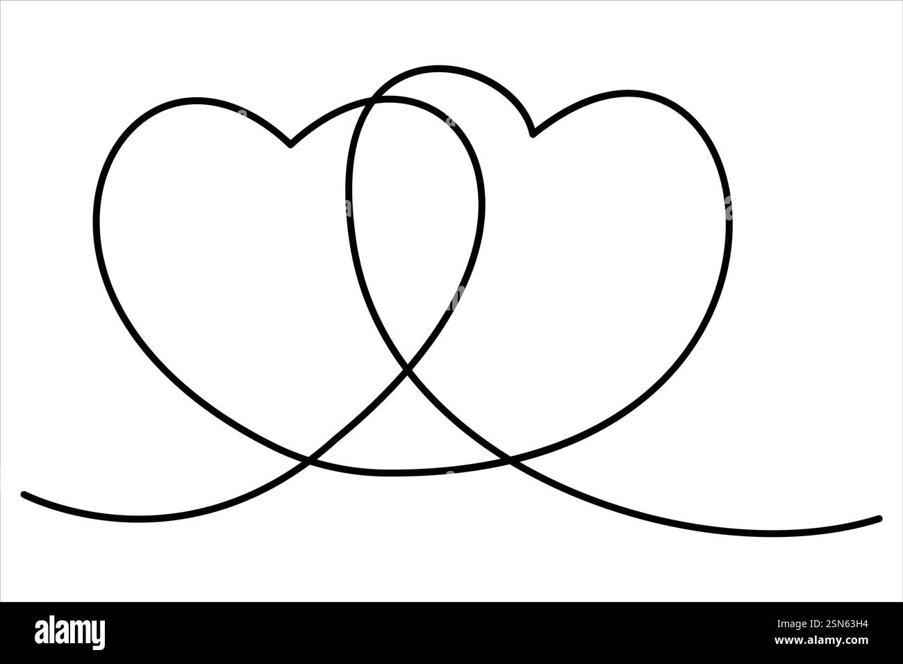 Two drawing hearts hi-res stock photography and images - Alamy