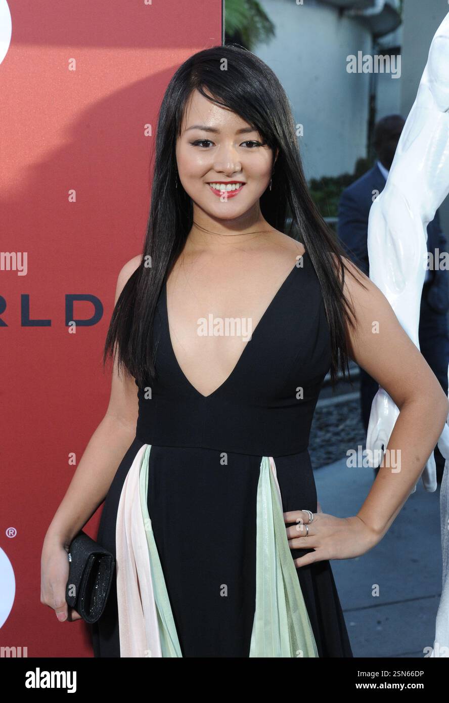 Kiki Sukezane arriving at the premiere of Season 2 of 'Westworld' at ...