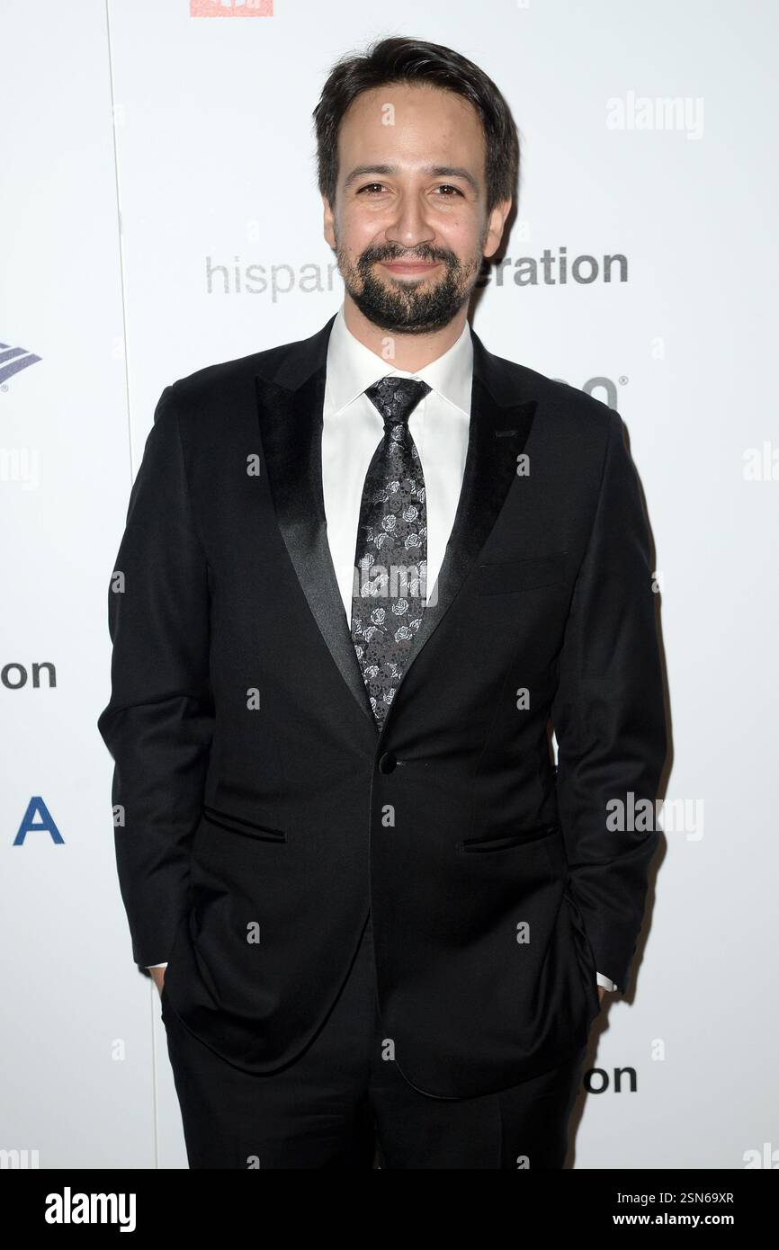 Lin Manuel Miranda attending the Hispanic Federation Spring Gala at the ...