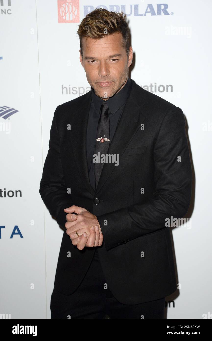 Ricky Martin attending the Hispanic Federation Spring Gala at the ...