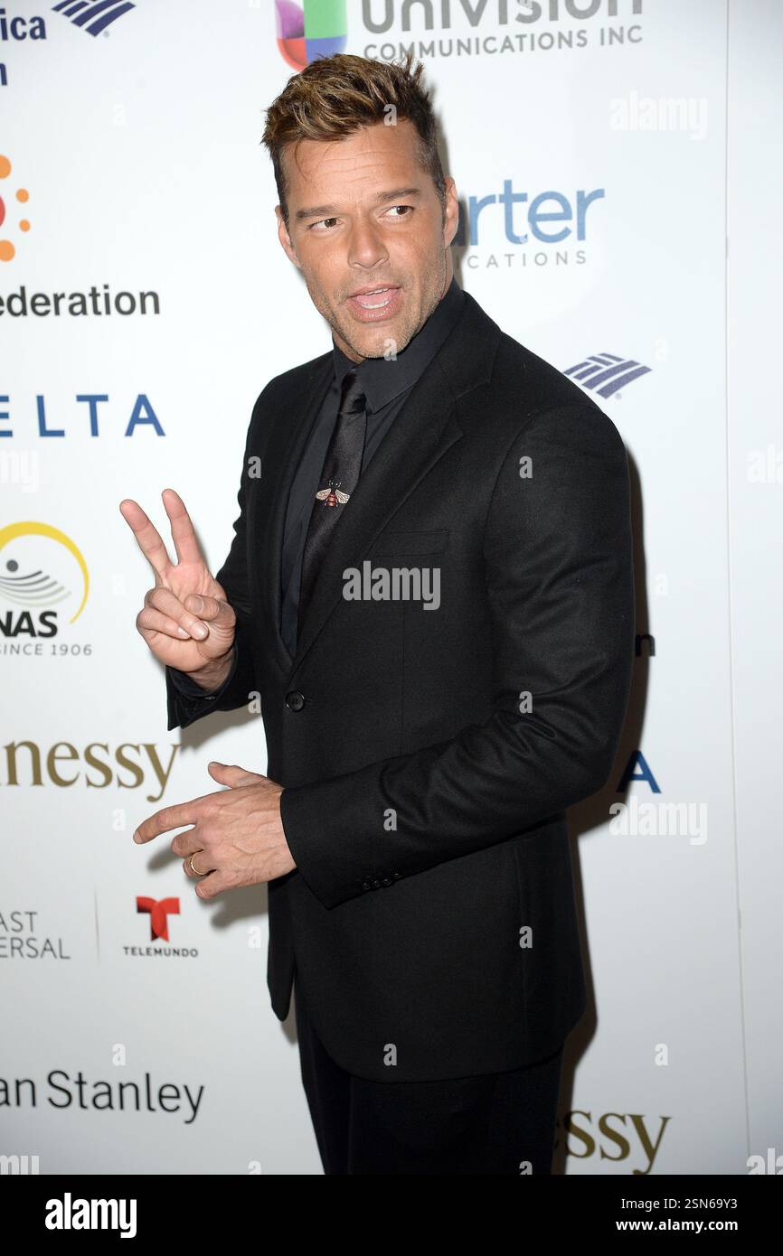 Ricky Martin attending the Hispanic Federation Spring Gala at the ...