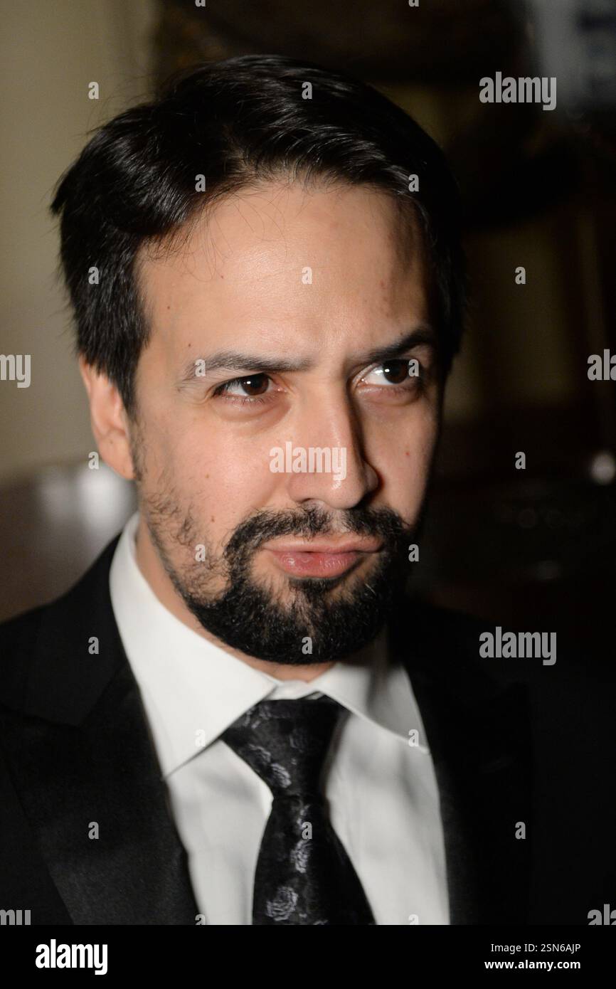 Lin Manuel Miranda attending the Hispanic Federation Spring Gala at the ...