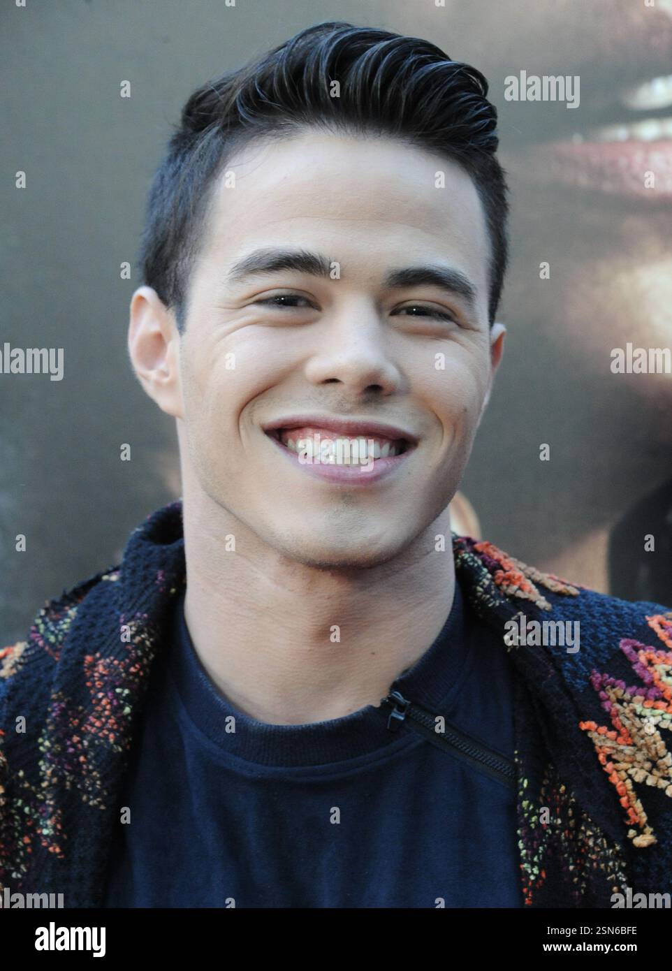 Gustavo Rocha arriving at the premiere of 'Traffik' at the ArcLight ...